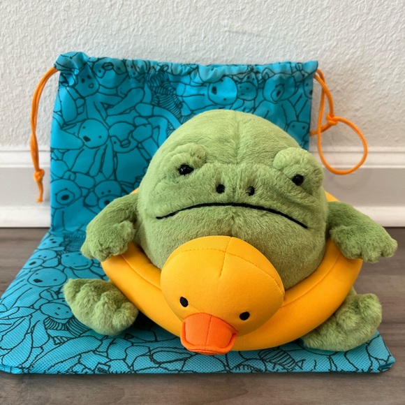 Jellycat | Toys | Jellycat Ricky Rain Frog Rubber Ring With Dust Bag ...